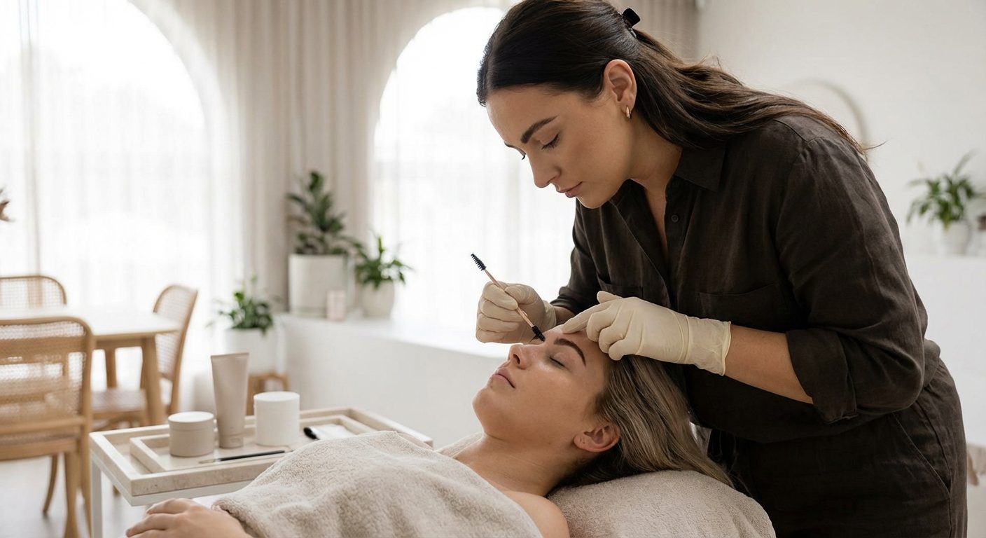 How to Become a Professional Brow Technician - Lami Super Booster ...
