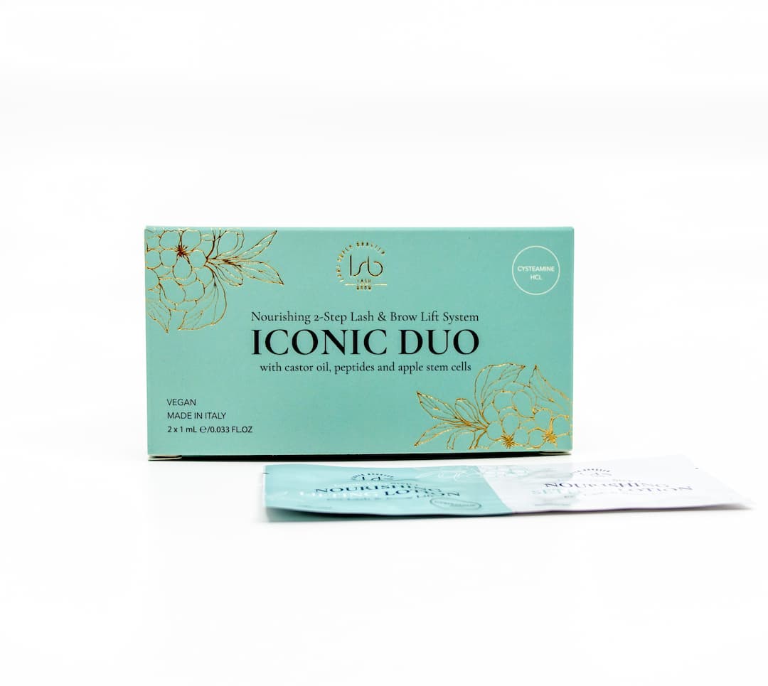 Iconic Duo: 2-Step Korean Lash Lift & Brow Lamination System (Vegan ...